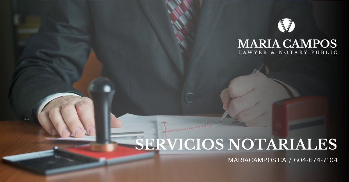 ¿Qué Significa “Notarizar” un Documento Legal? - Maria Campos LL.M.